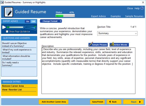 ResumeMaker® Professional Deluxe 20 | Individual Software