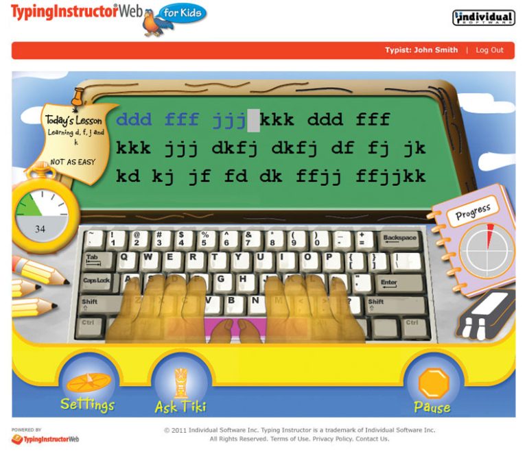 TypingInstructor®Web for Kids | Individual Software