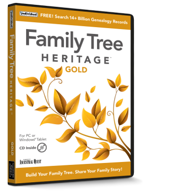 Family Tree Heritage™ Gold | Individual Software